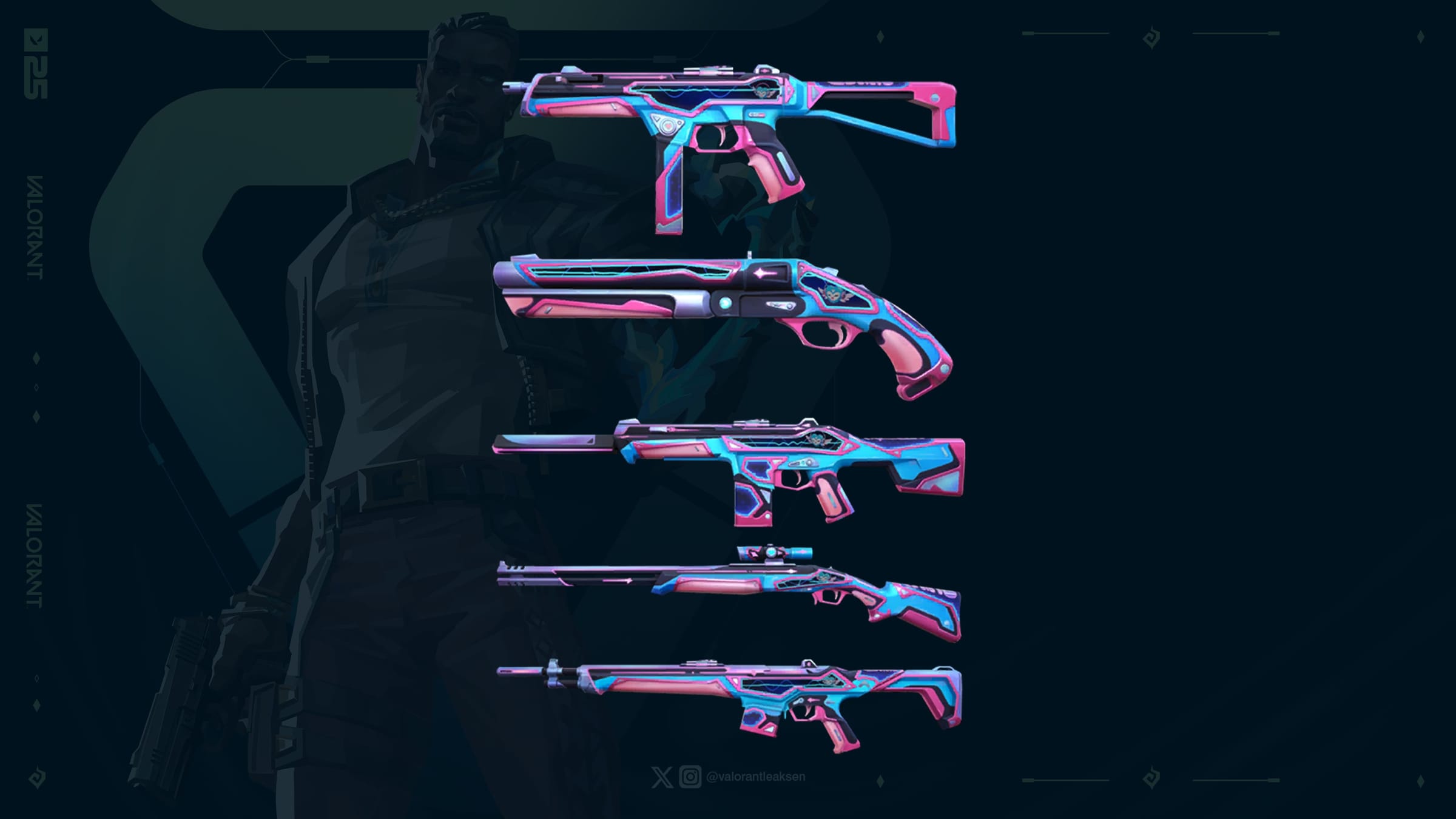 VALORANT Season 2025 Act 6 Battlepass: Skins, Cards, Gun Buddies ...