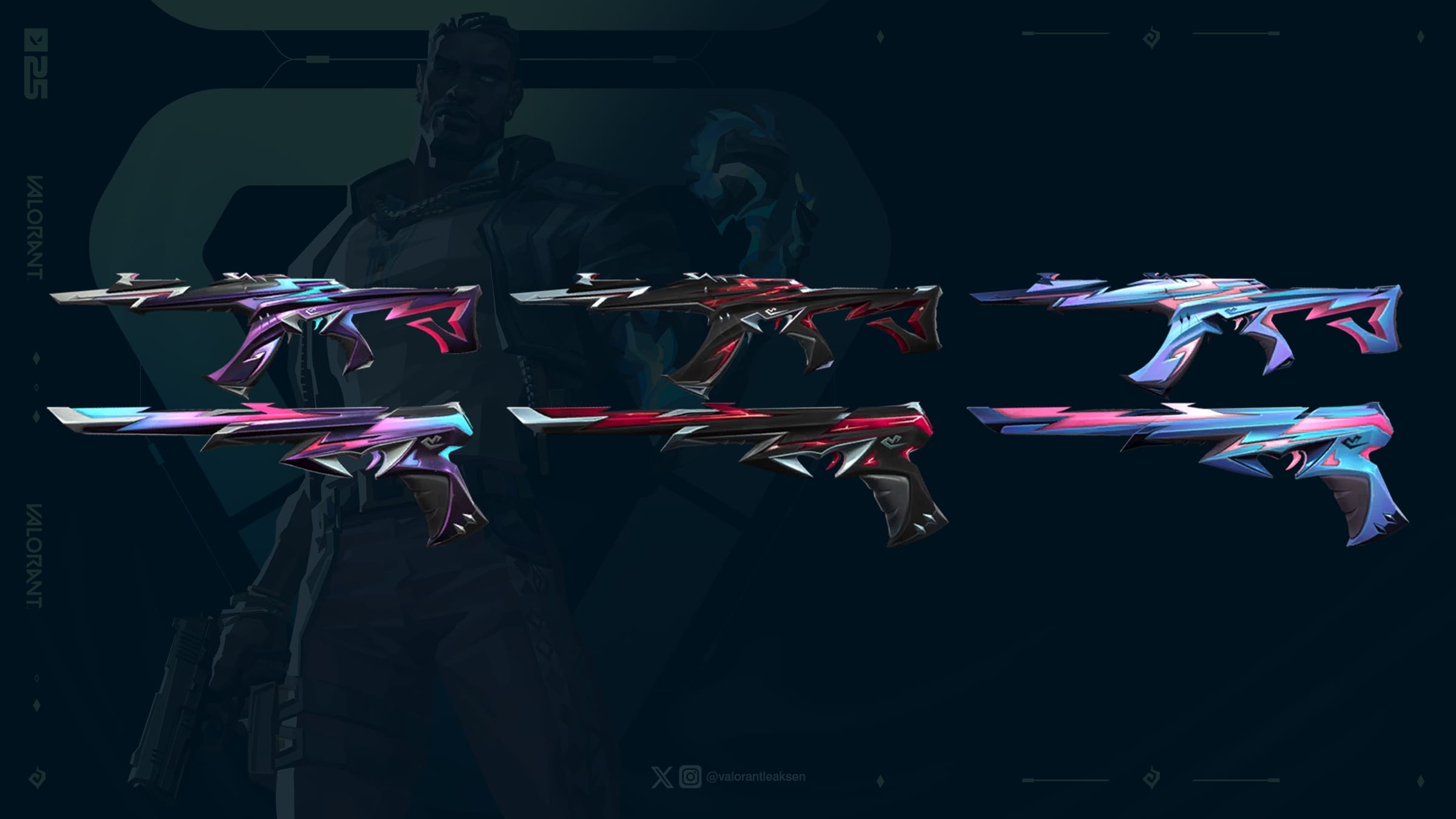VALORANT Season 2025 Act 6 Battlepass: Skins, Cards, Gun Buddies ...