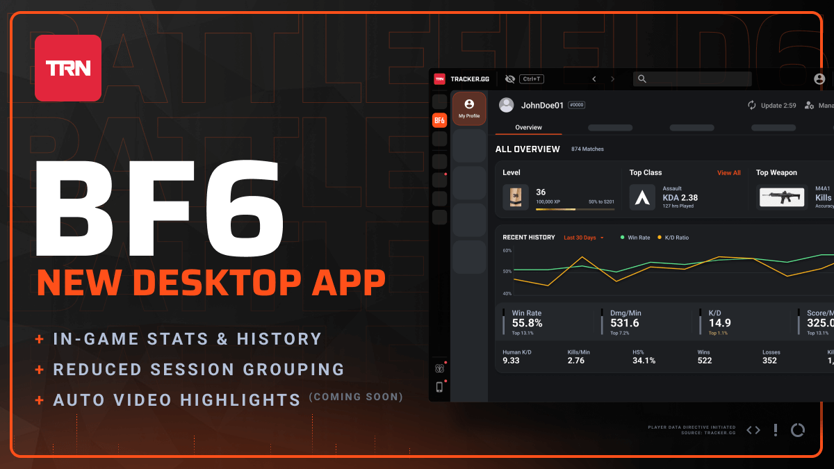 Battlefield 6 Stats Now Live! - Tracker Network